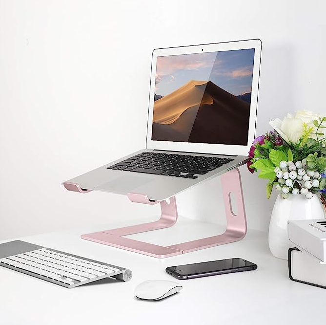 Pink Laptop Stand 💻 Rose Gold | Pink Gaming 💗