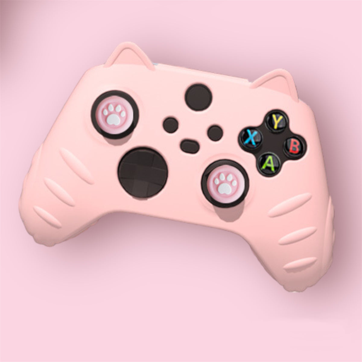Pink Xbox Series X/S Controller Silicone Cover 🌸 Cute Cat Design | Pink ...
